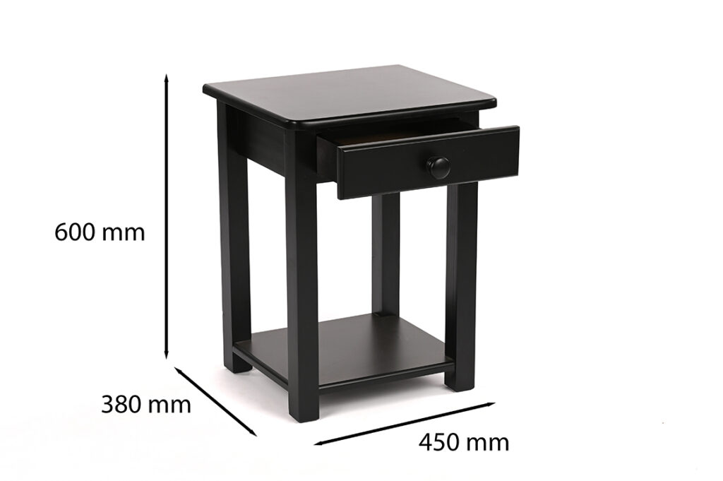 Charlene Drawer & Shelf Pedestal (Mahogany) | The Mattress Warehouse