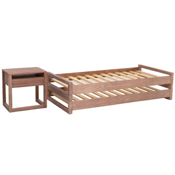 York Stack Beds (Teak) - Set of 2 | Free Nationwide Delivery