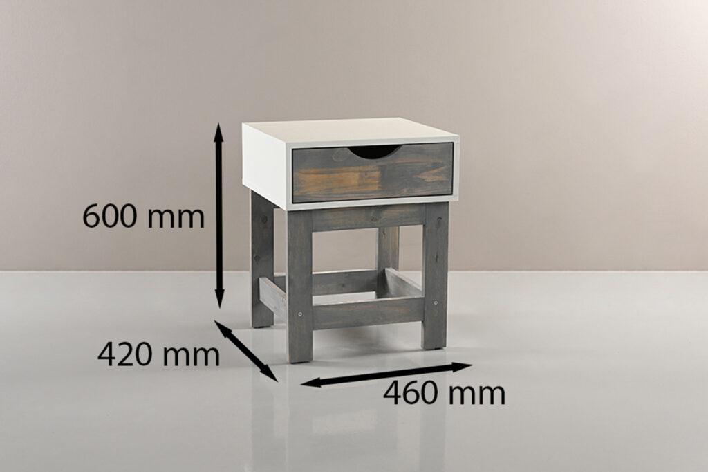 Stanford 1 Drawer Pedestal | Free Nationwide Delivery