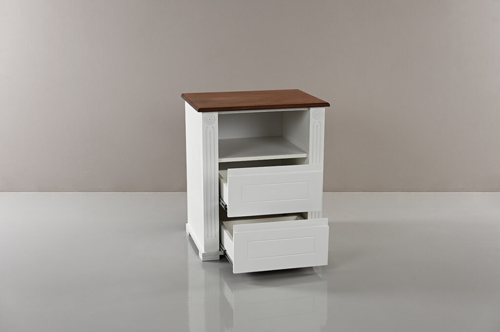 Jasmine 2 Drawer Open Pedestal | Free Nationwide Delivery